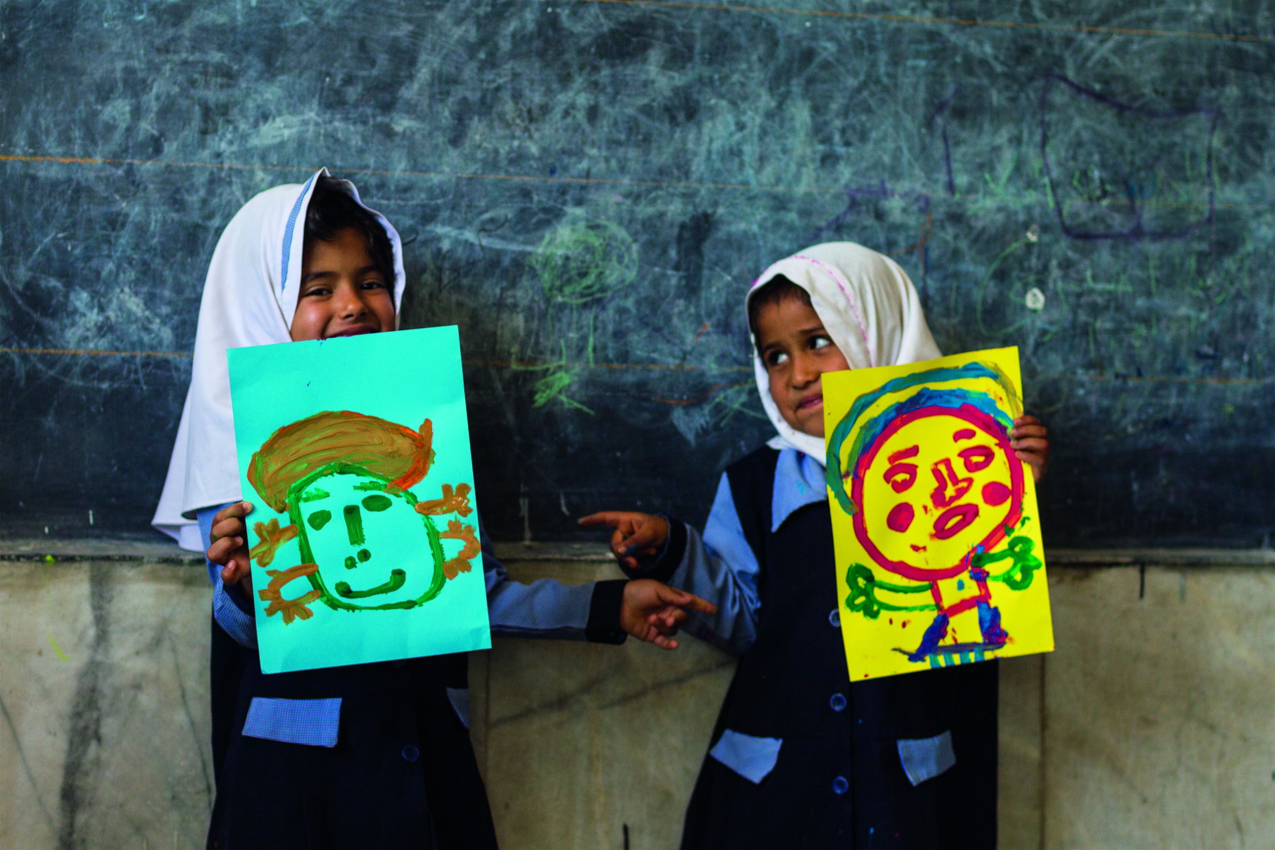 Power of Art - Displaced children paint their lives 2